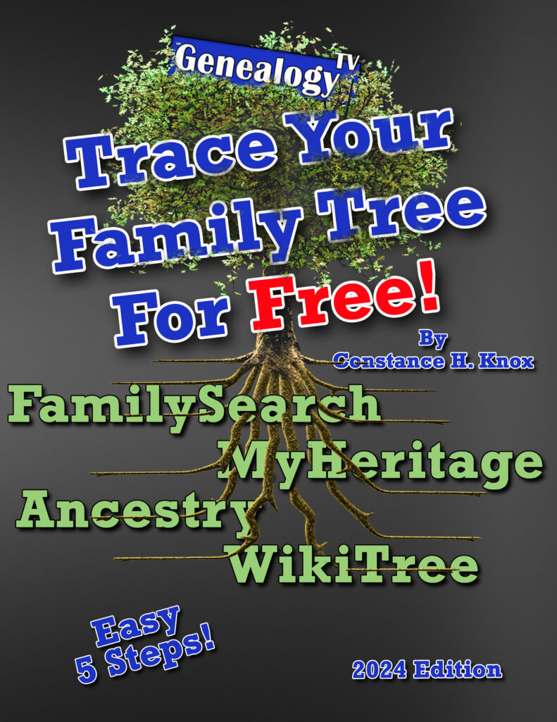 eBook for “Trace Your Family Tree for Free” – Genealogy TV